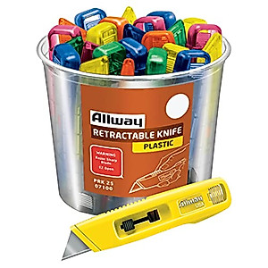 Utilty Knif Plst Bulk