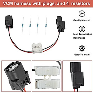 VCM Muzzler Harness Disable Kit Fit for Honda Acura Pilot Accord Ridgeline Odyssey Muzzle, for Honda 3.5L V6 Engine with VCM