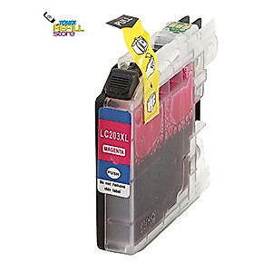 8 Pack - Toner Refill Store Compatible Brother LC203BK, LC203C, LC203M, LC203Y Replacement Ink Cartridges for the Brother: MFC-J4320DW, MFC-J4420DW, MFC-J4620DW, MFC-J5520DW, MFC-J5620DW, MFC-J5720DW. Page Yield: 550 pages at 5% page coverage per page. (2