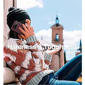 Dexnor Shockproof Case for Samsung Galaxy Z Flip 3 5G,Rugged Bumper Protective Case with Foldable Kickstand, Holster Cover with 360°Rotatable Belt Clip,Maroon Red