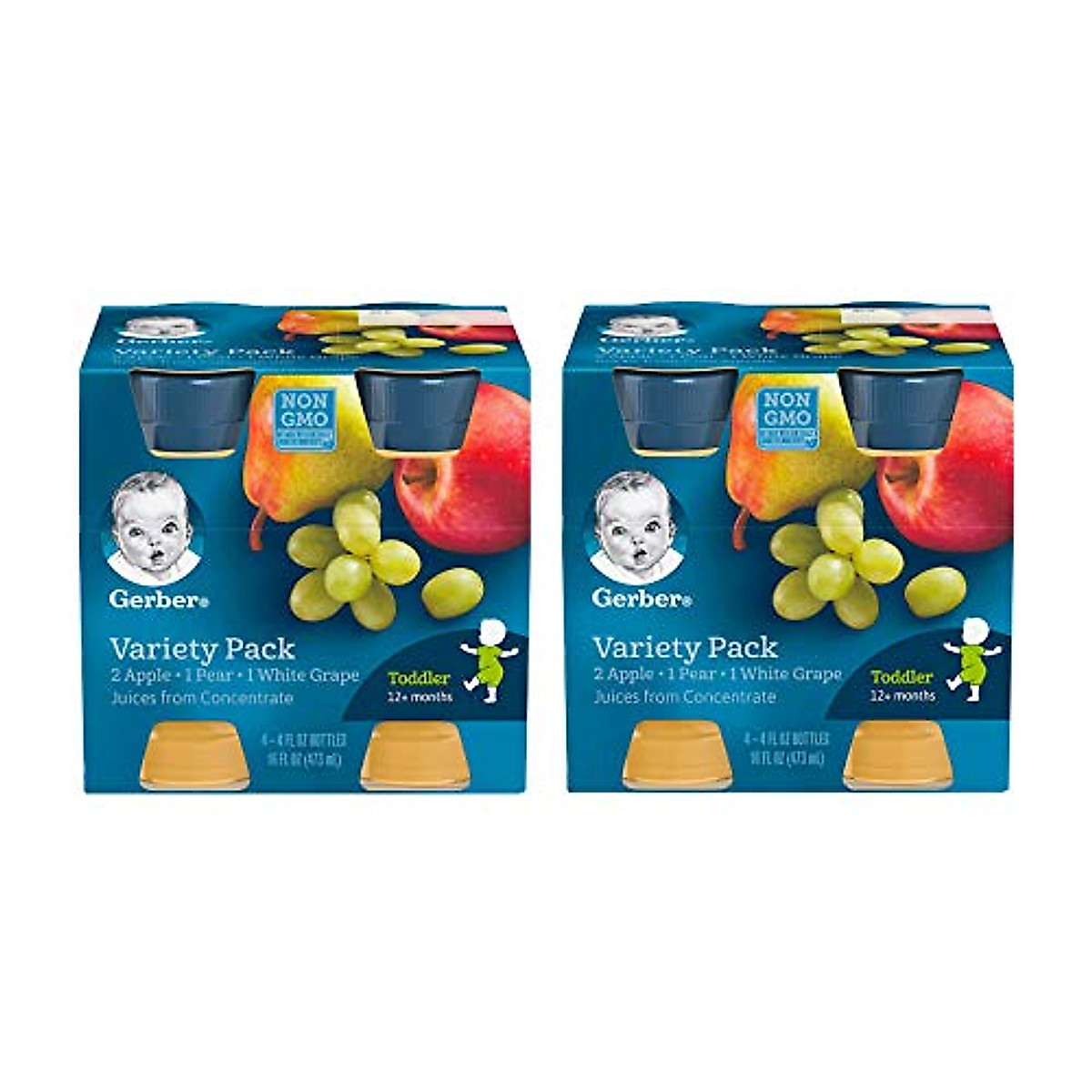 Gerber Juice Fruit Variety (Pack of 2)