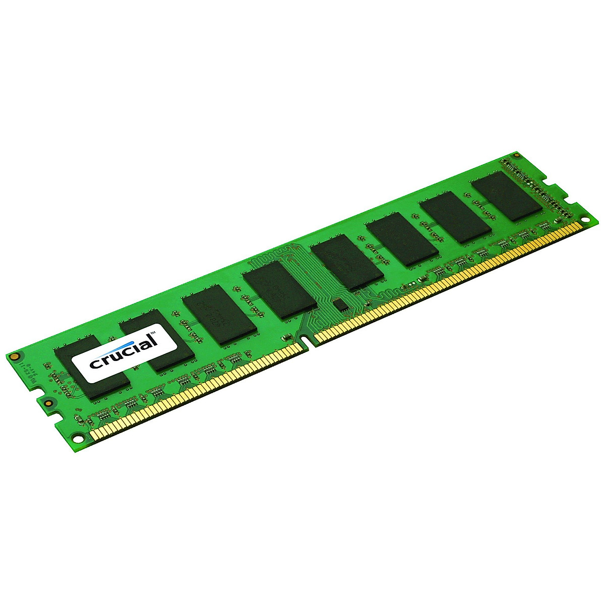Crucial 4GB Single DDR3 1333 MT/s (PC3-10600) CL9 Unbuffered UDIMM 240-Pin Desktop Memory Module CT51264BA1339