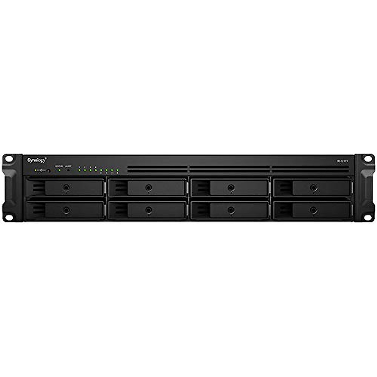 Synology RackStation RS1219+ iSCSI NAS Server with Intel Atom 2.4GHz CPU, 8GB Memory, 32TB HDD Storage, DSM Operating System