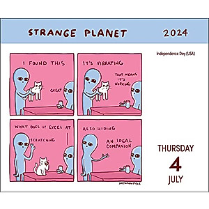 Strange Planet 2024 Day-to-Day Calendar: Wildly Unprepared for the Day