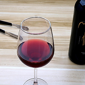 Ufrount Red Wine Glasses Set of 10,Classic Wine Glasses 16oz for Party Restaurant,Clear All-purpose 500ml Wine Glass Stemmed Glassware White Wine Glasses for Gift,Wedding