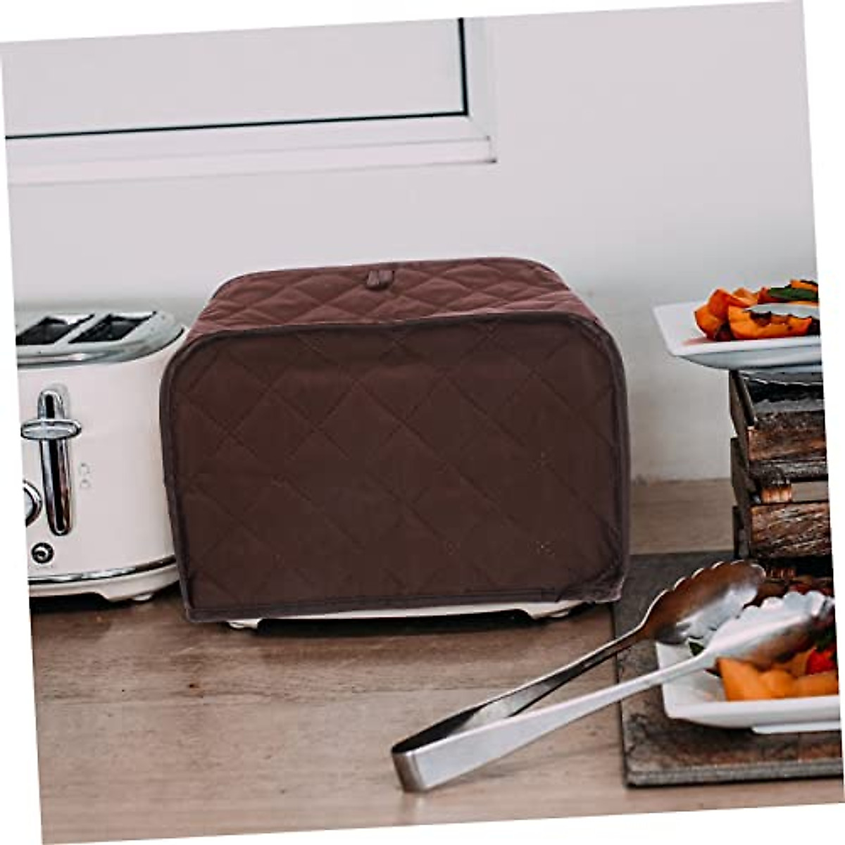 LABRIMP Bread Machine Dust Cover Oven Protector Oven Microwave Combo Microwave Oven Combo Bread Machine Coat Appliances Bag Microwave Oven Grill Cover Practical Toaster Cover Home Supply