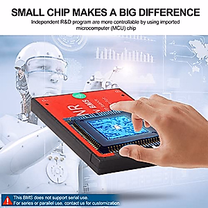 VNSZNR LiFePO4 BMS 4S 12V 30A Lithium Iron Phosphate Battery Management System PCB Protection Board with Balance Leads Wires for LiFePO4 3.2V Cells Battery Pack