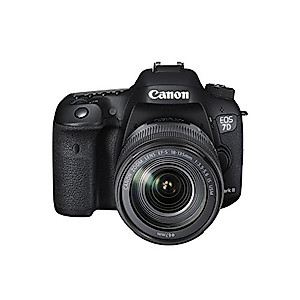 Canon EOS 7D Mark II Digital SLR Camera with EF-S 18-135mm is USM Lens, Wi-Fi Adapter Kit