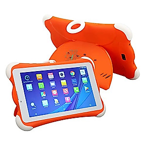 Naroote Tablet for Kids, WiFi Tablet for Kids 7 Inch 1280x800 Dual SIM Dual Standby for Reading (US Plug)