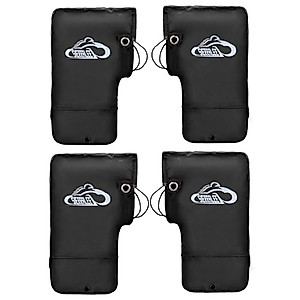 Handlebar Mitten Bicycle Mitts Winter Thermal Cover Cycling Hand Warm Windproof Cold Weather For Mountain Bike Motor Warm Handle Cover Bike Handlebar Mittens Bicycle Pogies Mitts Winter Thermal