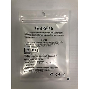 GutReise 10pcs E10 Screw Flood Led Lamps +10pcs E10 Base,12V Cold White Led Bulb Light (12V, Cold White)