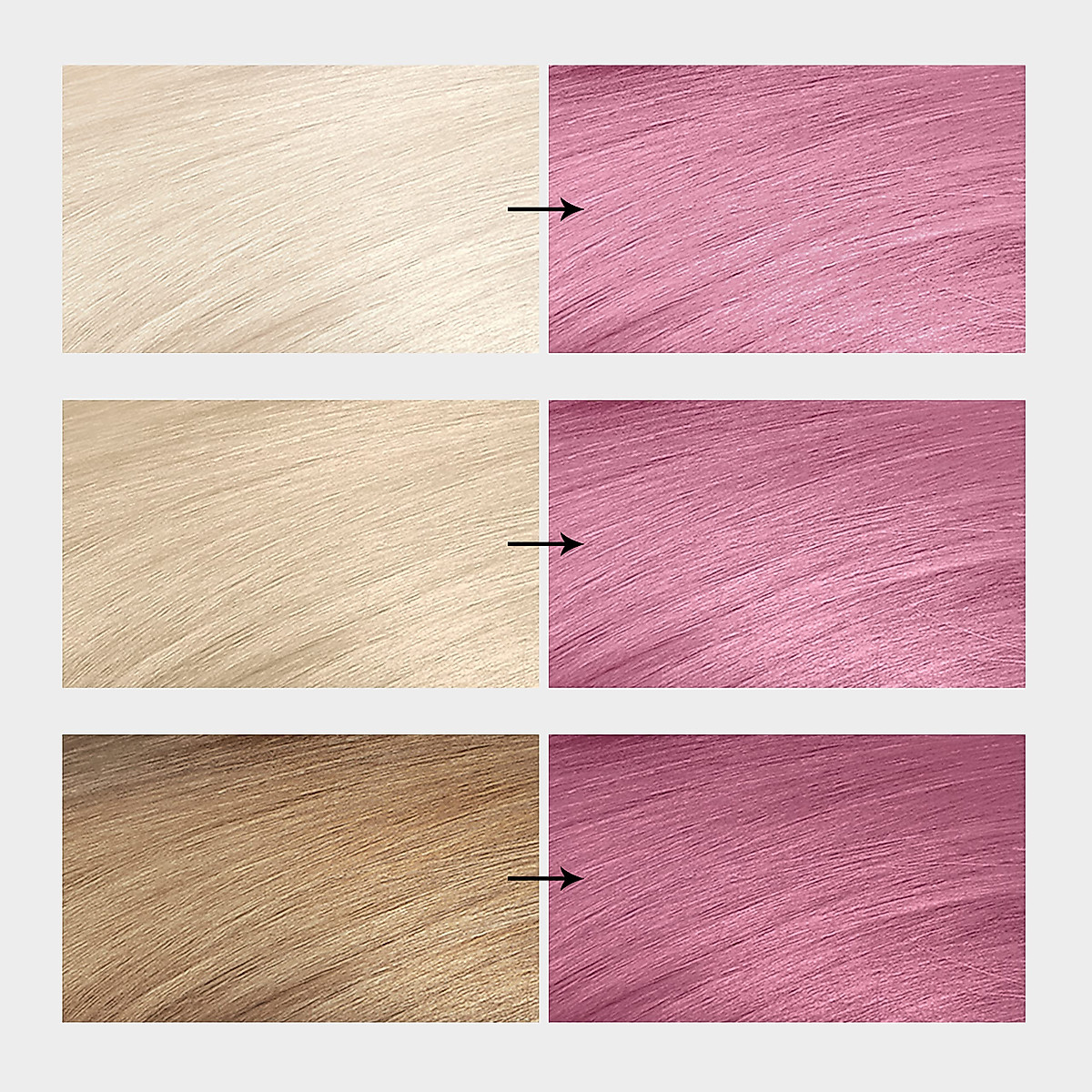 Bundle of Revlon Colorsilk Digitones with Keratin Hair Color in 95D Pastel Pink + Revlon Color Effects Highlighting Kit in 60 Platinum