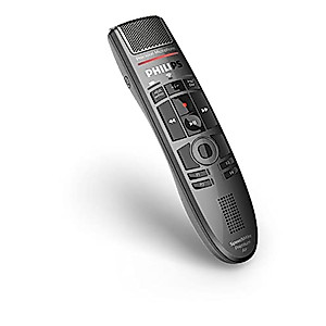 Philips SpeechMike Premium Air Wireless Dictation USB Microphone, Push-Button