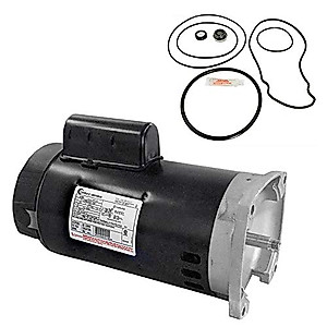 Puri Tech Replacement Motor Kit for Pentair Whisperflo 1.5HP WF-6 AO Smith B2858 w/GO-KIT-32