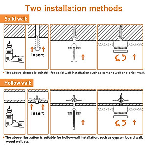 Zevnico 3 Pack Metal Swag Hooks for Ceiling Hanging Lights, Pendant Light Hook for Ceiling Lamp, Black Ceiling Hooks, DIY Lamp Hanging Electric Wire Cable Cord Chandelier Fixture Hardware Wall Hook