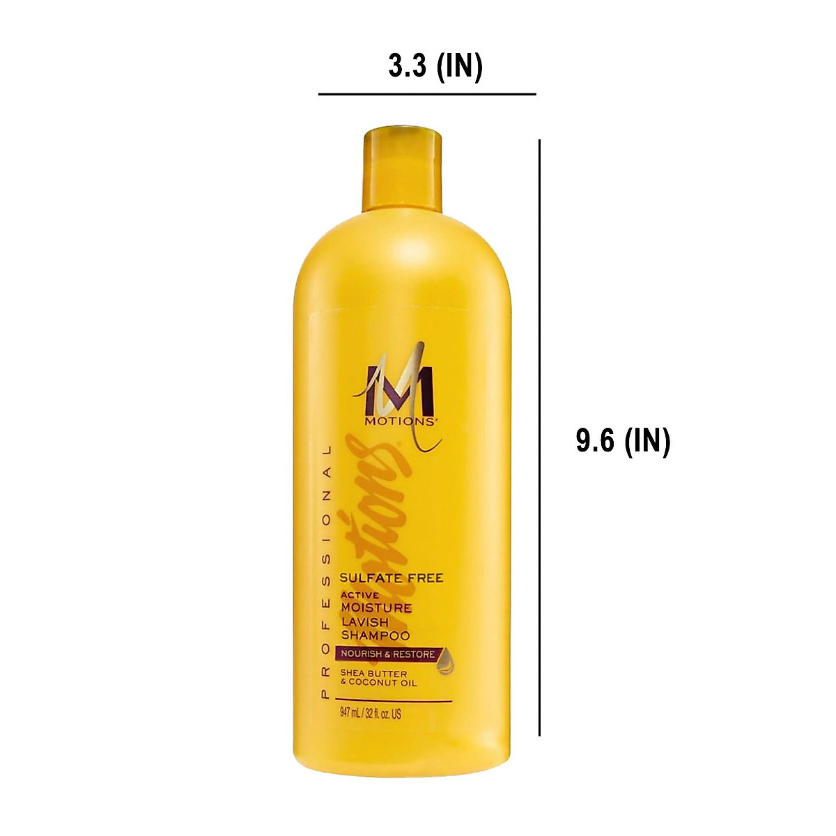 Motions Active Moisture Lavish Shampoo,947 ml