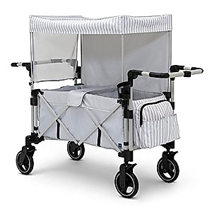 GAP babyGap Deluxe Explorer Wagon, Grey Stripes