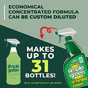 Simple Green AllPurpose Cleaner, 32 Fl Oz (Pack of 3), Original, 96 Fl Oz