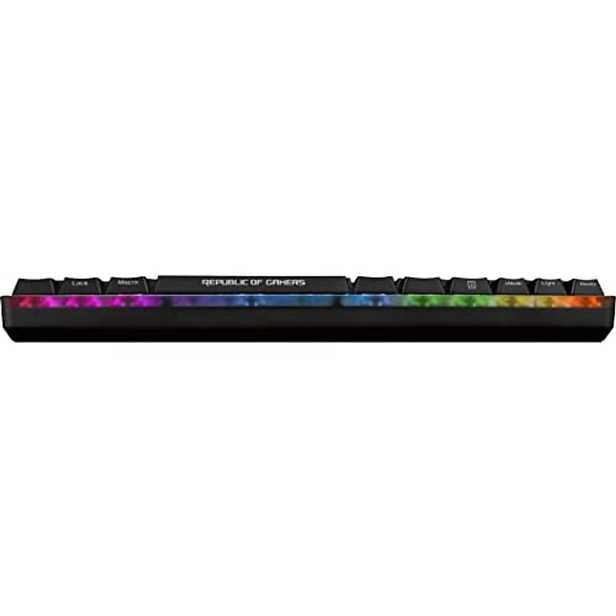 ASUS ROG Falchion NX 65% Wireless RGB Gaming Mechanical Keyboard | ROG NX Blue Clicky Switches, PBT Doubleshot Keycaps, Wired / 2.4G Hz, Touch Panel, Keyboard Cover Case, Macro Support