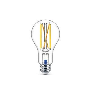 Philips LED A21 Ultra Definition Dimmable LED Light Bulbs - Flicker-Free 100w Light Bulbs with EyeComfort Technology - Soft White 2700K Lightbulb - 1600 Lumen - E26 Base - 2 Pack
