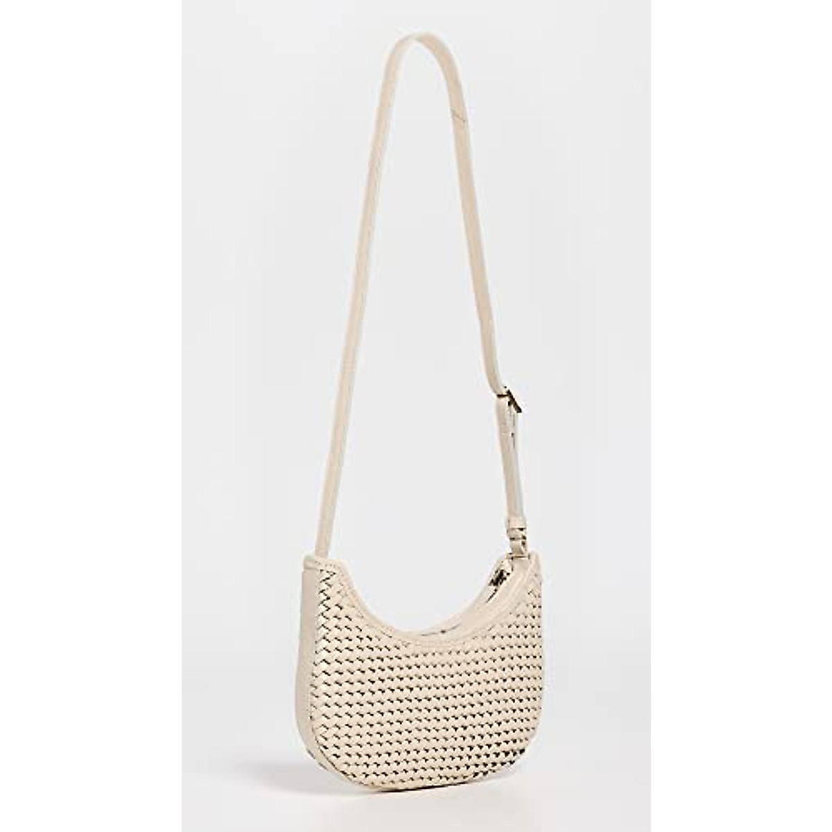 Bembien Women's Mini Sling Bag, Cream, Off White, One Size