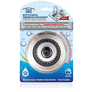 SinkShroom and Kitchen SinkShroom Bundle - Revolutionary Bathroom and Kitchen Sink Drain Protectors
