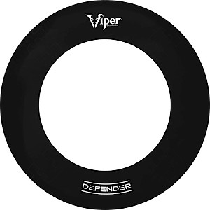 Viper by GLD Products Defender Dartboard Surround Wall Protector , Black