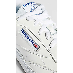 Reebok Men's Club C 85 Fashion-Sneakers, White/Royal-Gum, 9