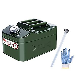 2.6 Gallon Metal Tank, Jerry Can - (10L Green)