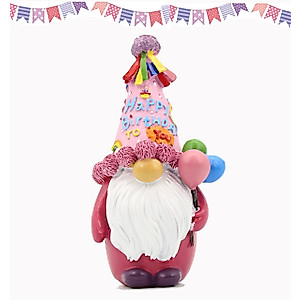 Happy Birthday Gifts for Women - Happy Birthday Gnomes Gifts for Women - Birthday Gift Idea for Mom, Her, Best Friends, Girl, Sister, Daughter, Grandmothers, Female, Coworker - Birthday Presents