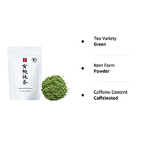 Ocha & Co. Japanese Tea - Organic Matcha Green Tea Powder - Traditional Stone Milled Japanese Matcha, 100g/3.5oz.