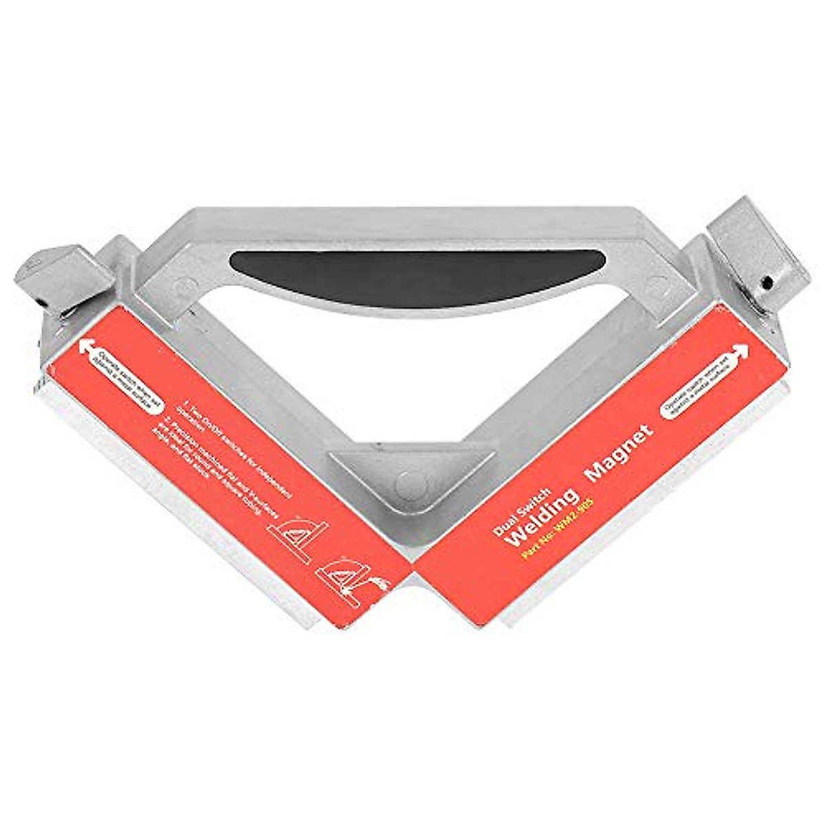 nwejron Welding Clamp, Welding Magnets Holder Welding Fixture, Strong Magnetic 90 Degree Magnet Tools for Welding Cutting