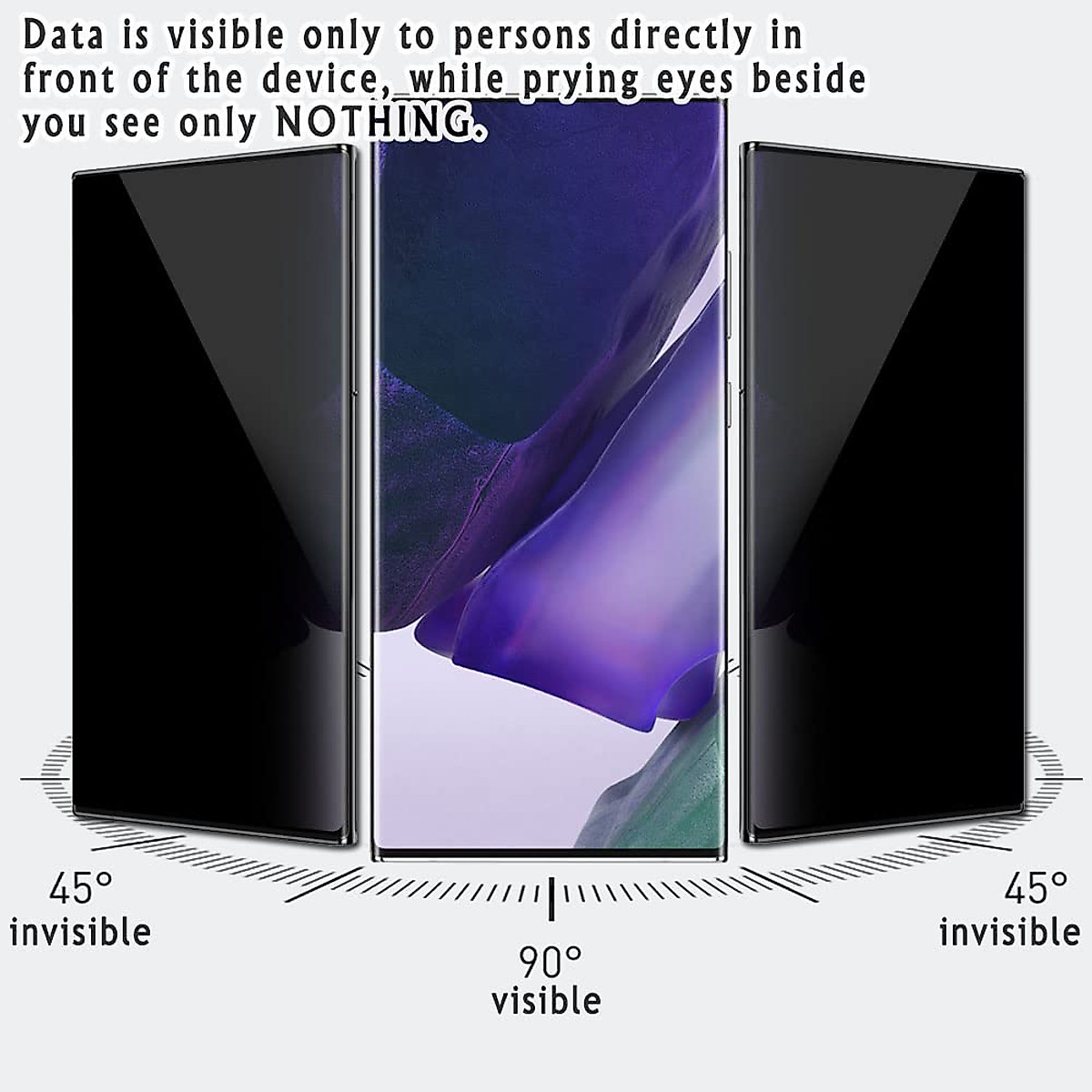 Vaxson Privacy Screen Protector, compatible with IO DATA I O LCD-MF223EB B LCD-MF223EW 21.5" Monitor Anti Spy Film Protectors Sticker [ Not Tempered Glass ]