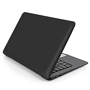 Goldengulf Windows 10 Computer Laptop Mini 10.1 Inch 32GB Ultra Thin and Light Netbook Intel Quad Core CPU PC HDMI WiFi USB Netflix YouTube (Black)