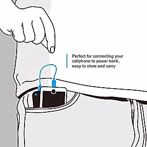 Short MicroUSB Cable Compatible with Your Bose Bose Bluetooth Headset Series 2 with High Speed Charging. (1White,20,cm 8in)