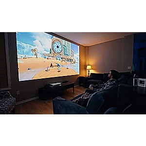 Miroir M1200S Smart TV, Native 1080p Projector,4K Input, 1000 LED Lumens