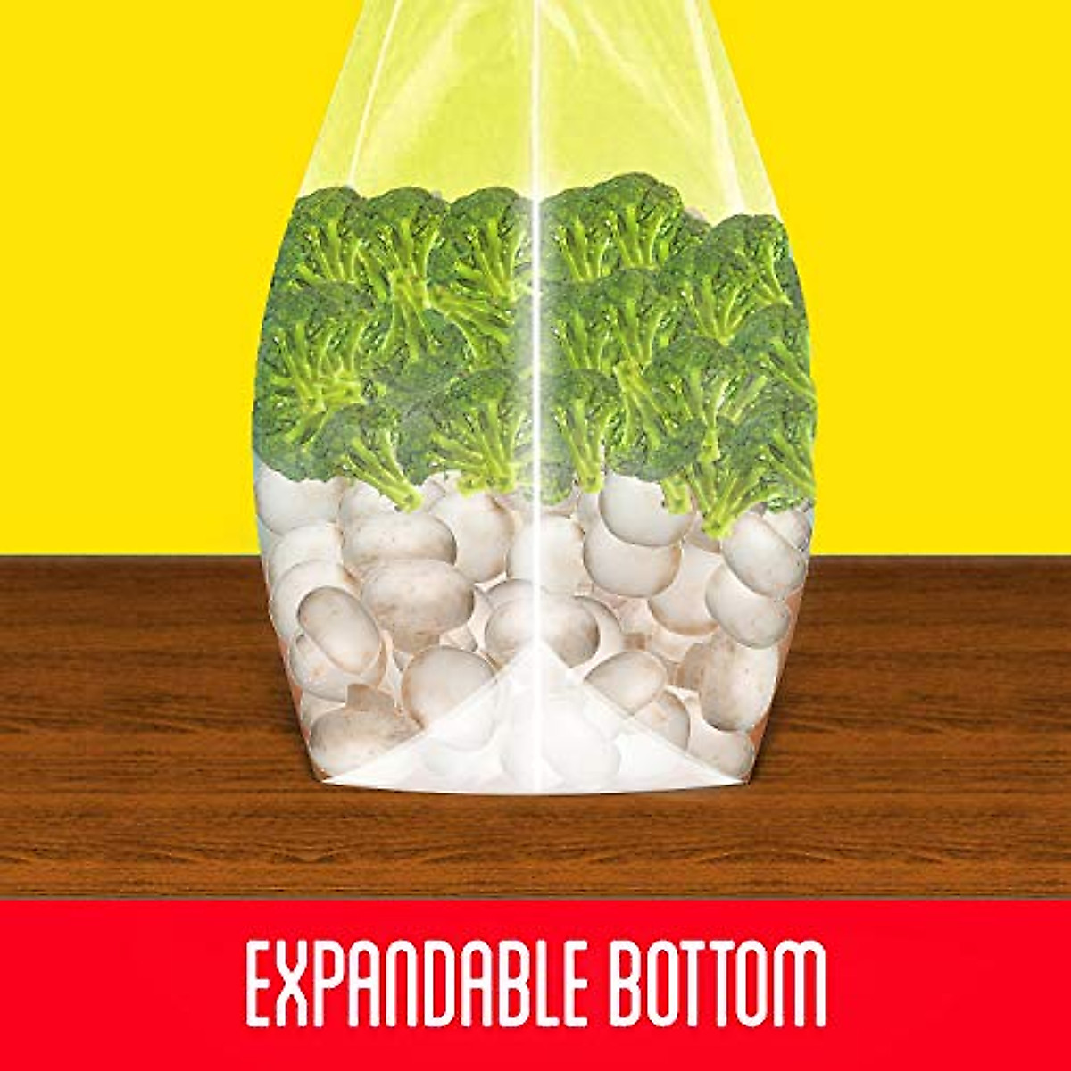 [ 10 COUNT ] Slider 2 Gallon Food Storage Freezer Bags, Stand & Expand Big Resealable Zipper Bags, For Meat, Kitchen, Office, Clothing, Toys, Seasonal Storage Organization, Measures 13" X 15" (10)