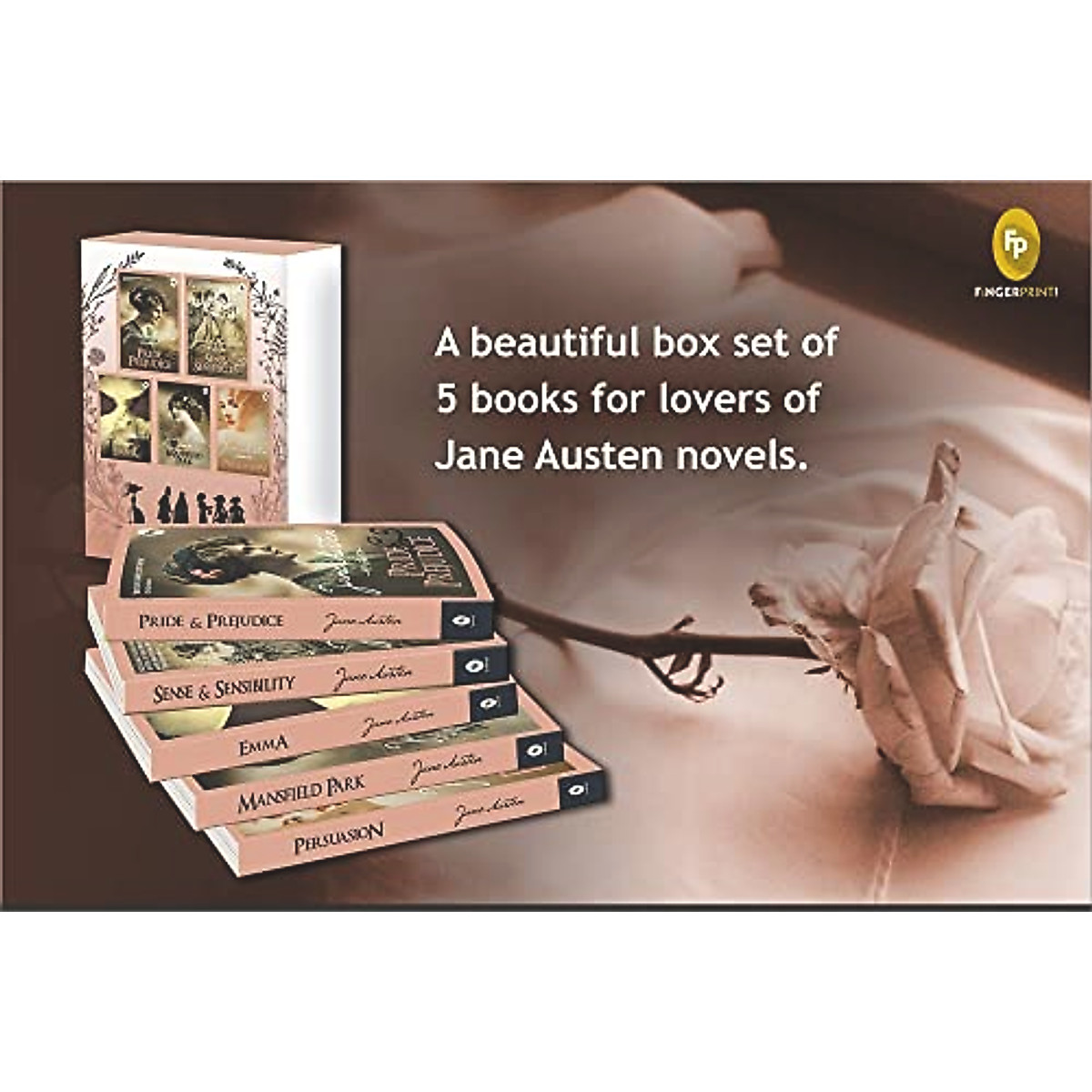 Greatest Works of Jane Austen (Set of 5 Books)