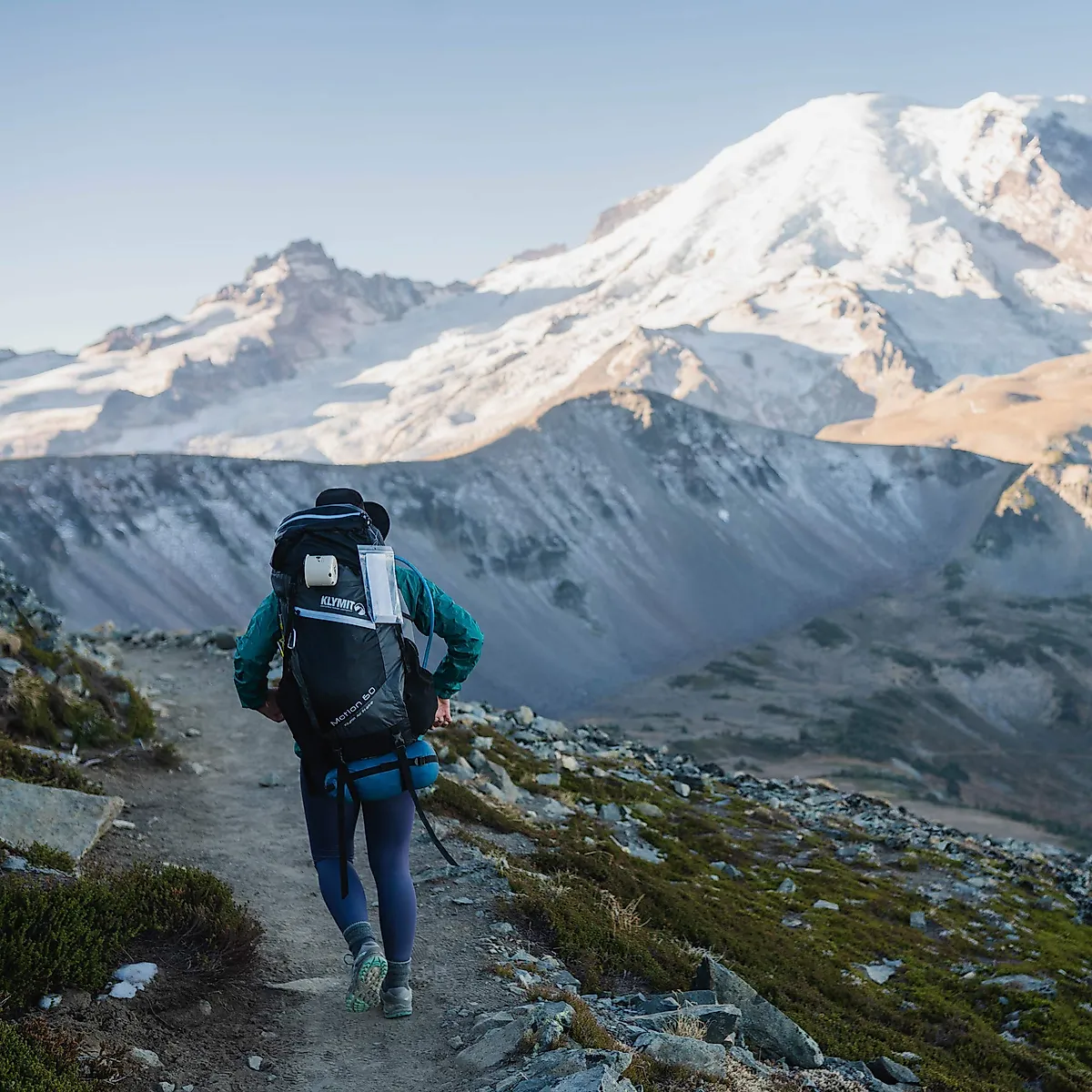 Klymit Motion Multi-Day Pack, Lightweight Multi-Day Hiking Backpack With Air Frame Technology, 60 L