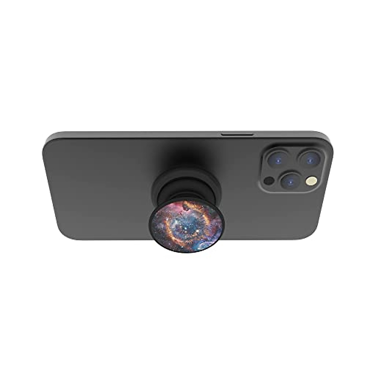 FAB POPS Magnetic Phone Grip with Collapsible AIRPOP Technology and Built in Magnets Made in USA Nebula