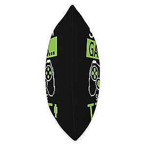 Gaming Merchandise & Video Game Lover Gifts Funny Many Little Time Gamer Video Game Throw Pillow, 18x18, Multicolor