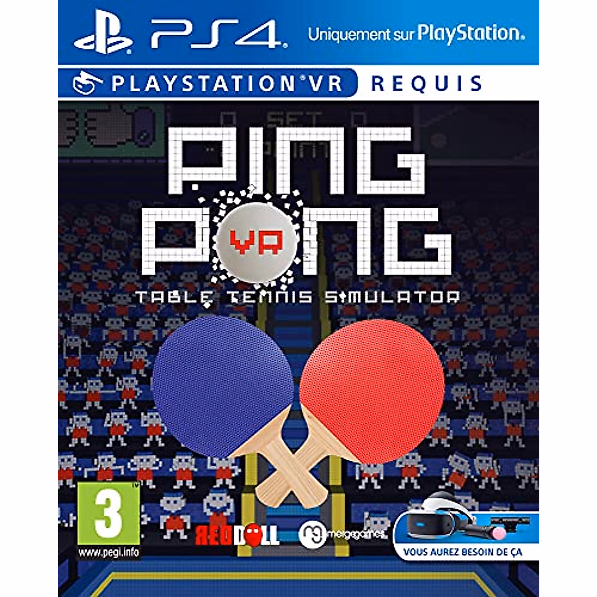 PING Pong Table Tennis Simulator VR - PS4