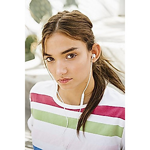 House of Marley Nesta Headphones Noise Cancelling Earbuds with a Microphone, Rose Gold