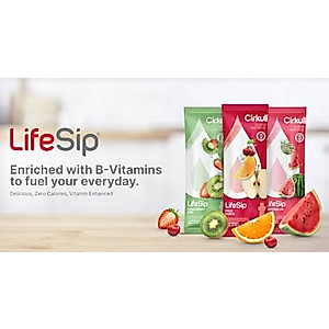 Flavors Cartriges LifeSip, GoSip and FitSip With Electrolytes and Vitamins, No Sugar, Hydrate & Energy, Mixed Flavors Cartridges, Drink Mix, 8-Pack