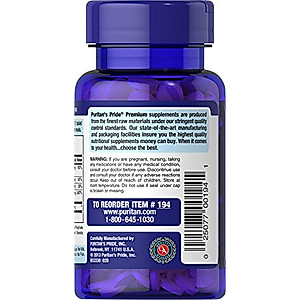 Puritans Pride Vitamin B-Complex and Vitamin B-12, 180 Count