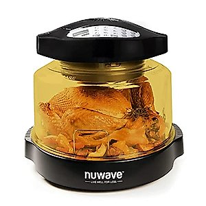 Nuwave (Renewed) Oven Pro Plus Countertop Convection Oven with Power Dome, Triple Combo Cooking Power, Black