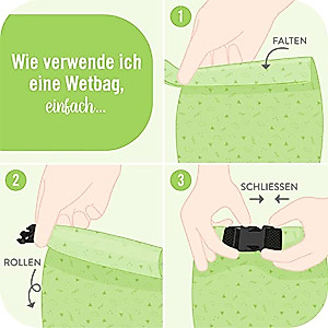 Bambino Mio, wet bag, swinging sloth