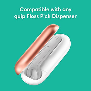 quip Floss Pick Refill Pod, Replaces 180 Single-Use Plastic Picks, Mint
