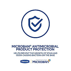 Petmate Arm & Hammer 80126 Assorted Plush/Suede Lounger for Pets, 23 by 17 by 7-Inch