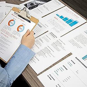 BAZIC 50 Sheets 8.5" x 11" White Multipurpose Paper, 20 LB (75 gsm), Copy Paper Fax Laser & General Printing, Create Report Document Presentation Flyer Arts Crafts, School Office (50/Pack), 2-Pack